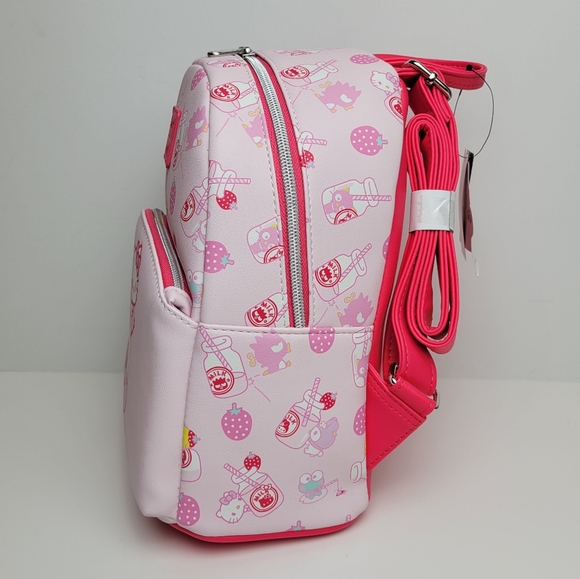 Loungefly | Bags | Loungefly Hello Kitty Strawberry Mini Backpack ...